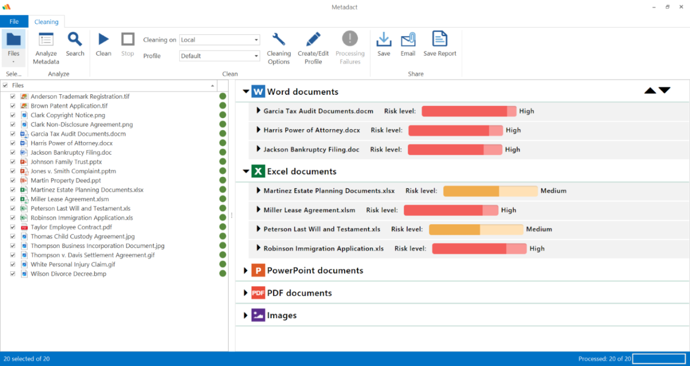Metadata Scrubber Metadact Cleaner Solution By Litera