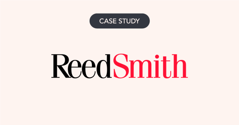 How Reed Smith Modernized their Law Firm with Upper Sigma CRM | Litera