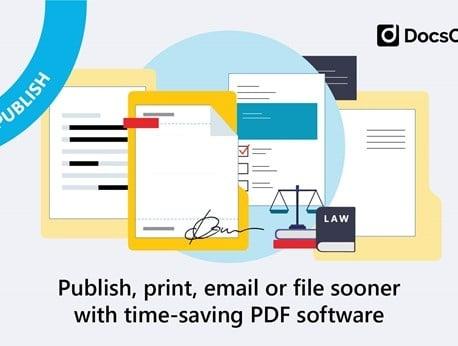 Improve the document journey: Publish or file sooner with time-saving ...