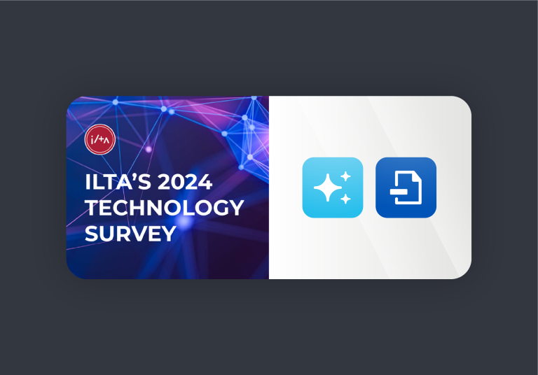Litera in ILTA’s 2024 Tech Survey: Metadata Cleaning and PDF Workflows | Litera