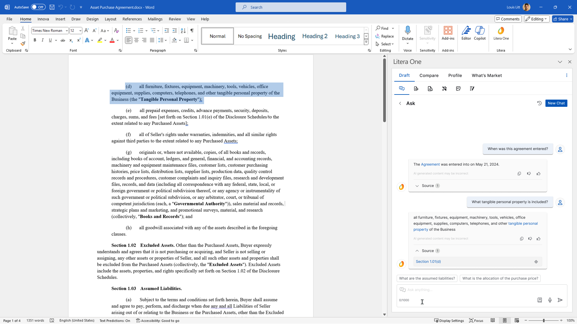 Litera One: Base vs. Pro | Explore Packages